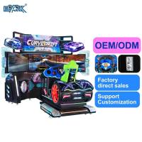 China Exciting 3 Screens Car Racing Game Simulator Machine 1 Player for sale