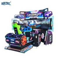 China Exciting 3 Screens Car Racing Game Simulator Machine 1 Player for sale