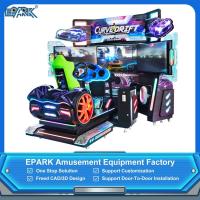 China Exciting 3 Screens Car Racing Game Simulator Machine 1 Player for sale