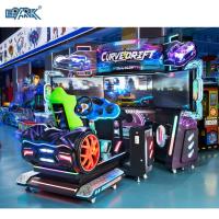 China Exciting 3 Screens Car Racing Game Simulator Machine 1 Player for sale