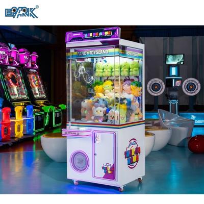 China Pink Love Gift Coin Operated Claw Machine Fully Transparent 90W for sale