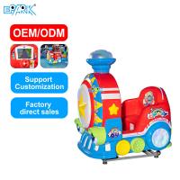 China Indoor Outdoor Playground  kiddie Ride  Crazy Little Train (Interactive Version ) Kids Rocking Car for sale