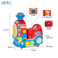 China Indoor Outdoor Playground  kiddie Ride  Crazy Little Train (Interactive Version ) Kids Rocking Car for sale