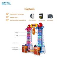 China Adult Boxing Punch Game Machine Coin Operated Arcade Game  Double Tower for sale