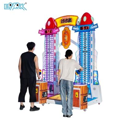 China Adult Boxing Punch Game Machine Coin Operated Arcade Game  Double Tower for sale