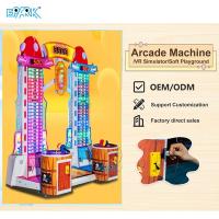 China Adult Boxing Punch Game Machine Coin Operated Arcade Game  Double Tower for sale