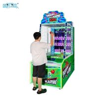 China Kids Ball  Game Machine Video Toss Ball Challenge Hit Target Machine Ticket Redemption Machine for sale