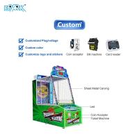 China Kids Ball  Game Machine Video Toss Ball Challenge Hit Target Machine Ticket Redemption Machine for sale