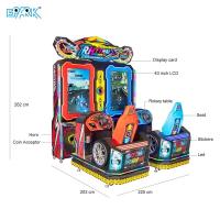 China Coin Operated Arcade Video Game Driving Simulator Dynamic Racing Game Machine for Game Center for sale