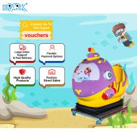 China Shopping Mall Coin Operated Kiddie Rides Gaming Machine Kids Swing Ride Submarine Swing Car for sale