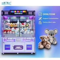China Wholesale 2 Players Vertical Plush Doll Toys Coin Operated Crane Machine for sale