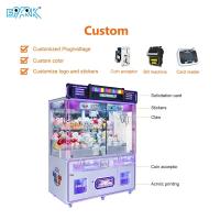 China Wholesale 2 Players Vertical Plush Doll Toys Coin Operated Crane Machine for sale