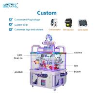 China Customized Wholesale 4-Player Mobile Indoor Amusement Park Coin-Operated Arcade Games Four People Clip Machine for sale