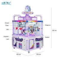 China Customized Wholesale 4-Player Mobile Indoor Amusement Park Coin-Operated Arcade Games Four People Clip Machine for sale