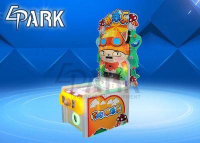China Happy Throw Ball  Games Capsule Toy / Kids Redemption Ticket Arcade Game Machine for sale