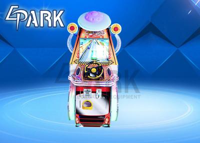 China Kids Deformation Race Car Arcade Machine Coin Operated Hardware Material for sale