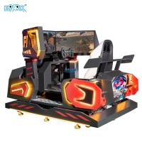 China Three Screen Six-Axis Drift Racing Car – Immersive Arcade Racing Experience for sale