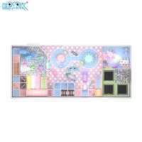China Soft Playground Park 130㎡ Pink Themed Indoor Soft Play Area for sale