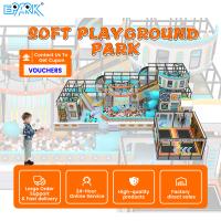 China 165m² Mint-Blush Soft Indoor Playground for sale