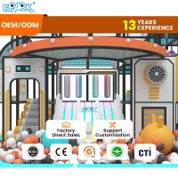 China 165m² Mint-Blush Soft Indoor Playground for sale