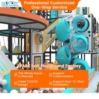 China 165m² Mint-Blush Soft Indoor Playground for sale