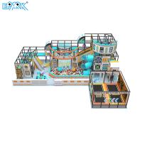 China 165m² Mint-Blush Soft Indoor Playground for sale