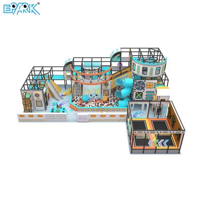 China 165m² Mint-Blush Soft Indoor Playground for sale