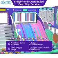 China 137m² Colorful Adventure Indoor Playground Equipment Set for sale