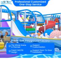 China Ocean-Blue Indoor Playground Kids Dive Into Fun for sale