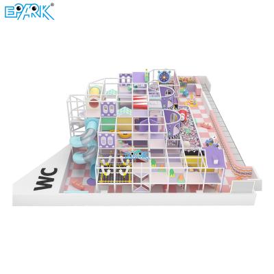 China 320m² Pastel Dream Indoor Playground Soft Hues Magic for sale
