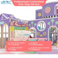 China 320m² Pastel Dream Indoor Playground Soft Hues Magic for sale