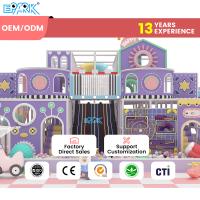 China 320m² Pastel Dream Indoor Playground Soft Hues Magic for sale