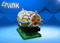 China Commercial Kids Rides Electric Swing Car / Fighting Game Machine Fiberglass Material for sale