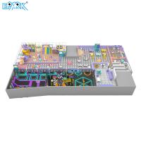 China 432 m² Candy-Color Indoor Playground Wonderland for sale