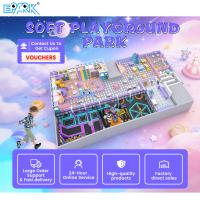 China 432 m² Candy-Color Indoor Playground Wonderland for sale