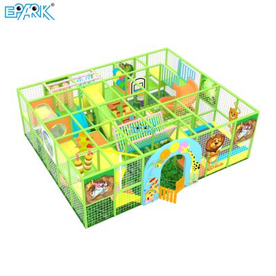 China 432m² Rainbow Adventure Indoor Playground Kids Soft Play Paradise for sale