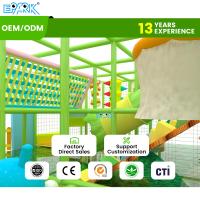 China 432m² Rainbow Adventure Indoor Playground Kids Soft Play Paradise for sale
