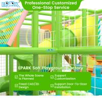 China 432m² Rainbow Adventure Indoor Playground Kids Soft Play Paradise for sale