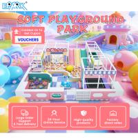 China Magical 75m² Indoor Playground Unicorn-Themed Soft Adventure Park for sale