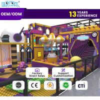 China Vibrant 215m² Space Station Indoor Playground for sale