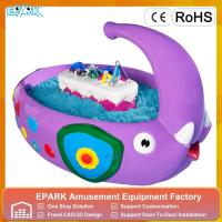China Purple Elephant Sand Table | Commercial Indoor Playground Equipment Supplier for sale