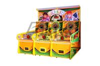 China Amusement Park Football Redemption Game Machine Three In One Pay Out Tickets Hole for sale