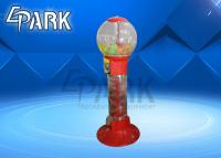 China Game Center Kids Gashapon Vending Machine Automatic Capsule Toys Red And Yellow for sale