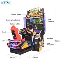 China Dynamic Motion Racing Simulator: The Ultimate Arcade Attraction for sale