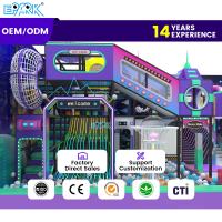 China 200m² Space Themed Indoor Playground – Futuristic Soft Play Equipment for sale