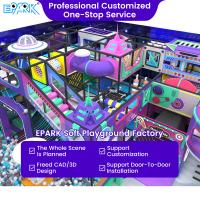 China 200m² Space Themed Indoor Playground – Futuristic Soft Play Equipment for sale