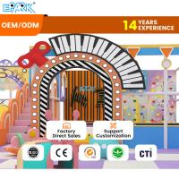 China 150m² Pastel Piano-Themed Indoor Playground for sale