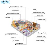 China 150m² Pastel Piano-Themed Indoor Playground for sale
