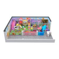 China Commercial Indoor Playground Equipment 84㎡ Soft Play Supplier for sale