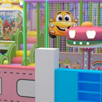 China Commercial Indoor Playground Equipment 84㎡ Soft Play Supplier for sale